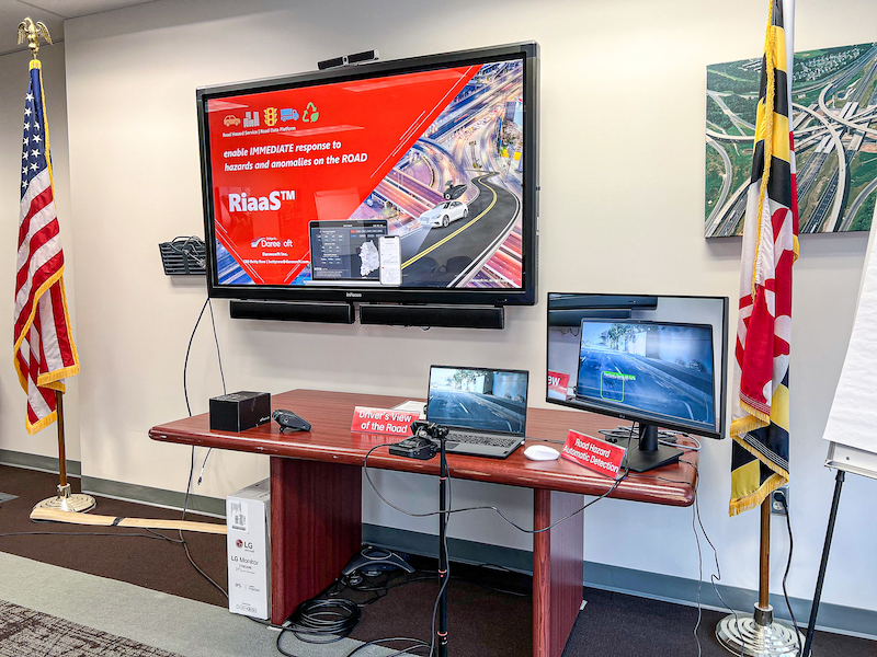 Solution introduction and demonstration at the Maryland Department of Transportation(MDOT) for ...